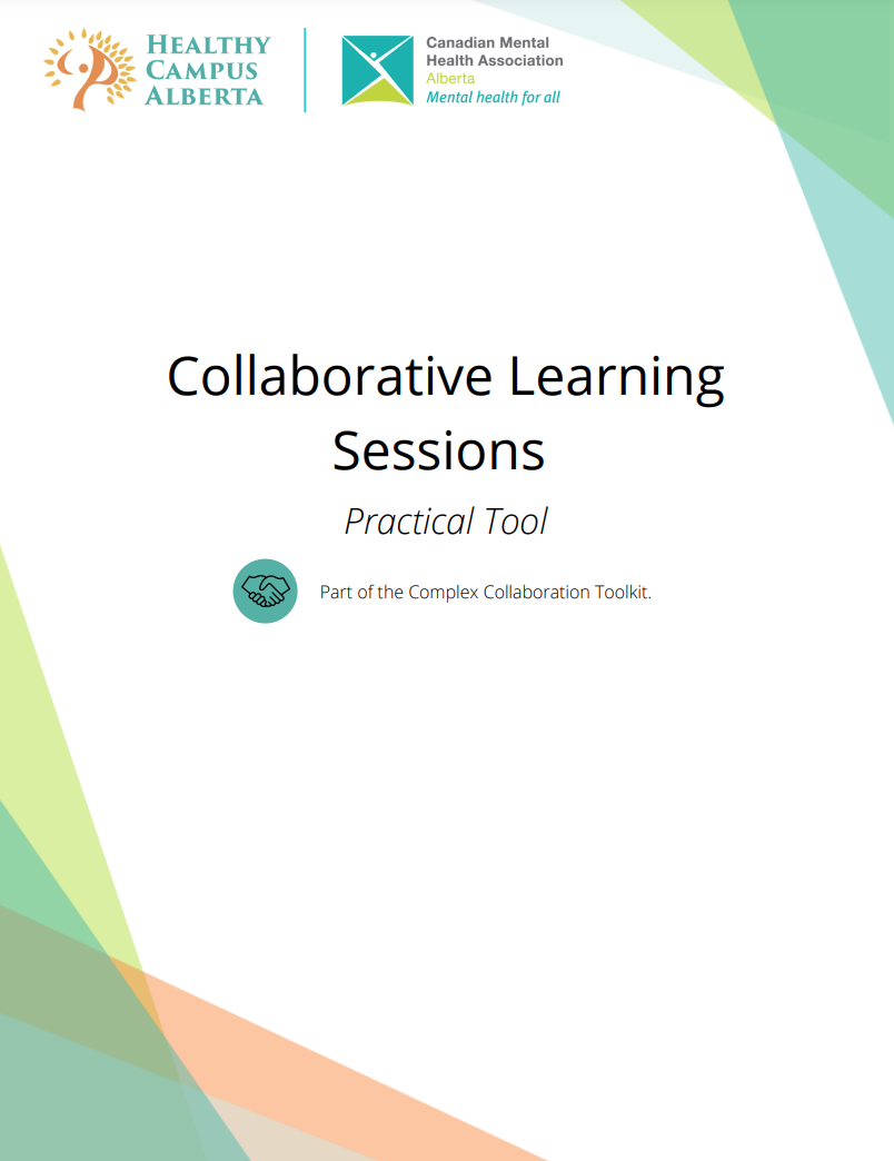 Complex Collaboration Model Toolkit - Healthy Campus Alberta
